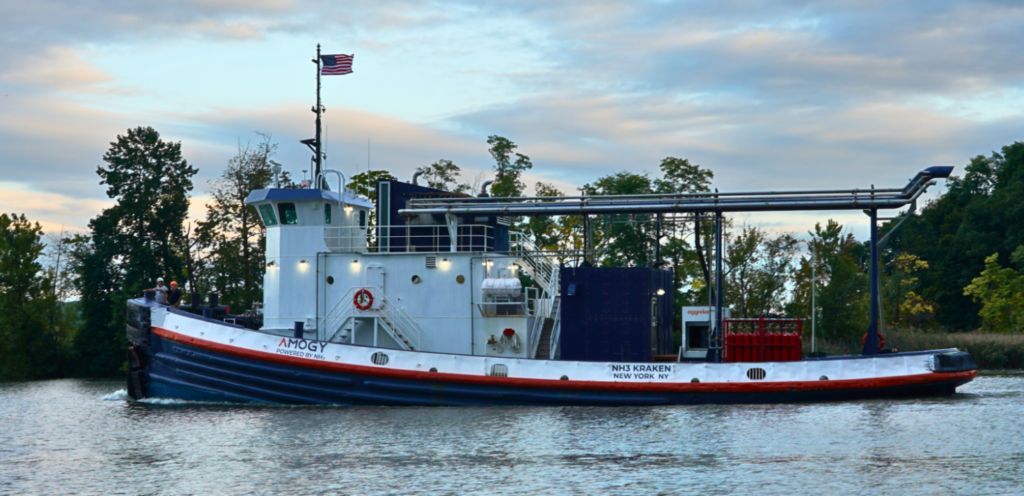 Amogy launches world’s first carbon-free ammonia powered maritime ...